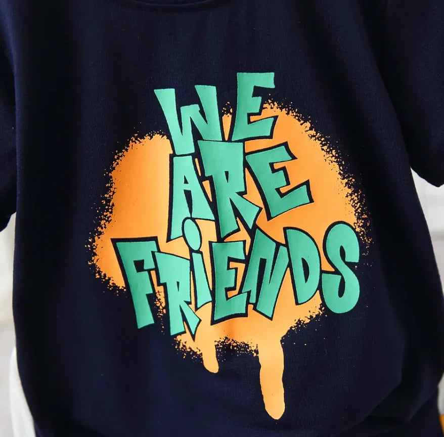 We Are Friends Graphic Set – Funsies Garments